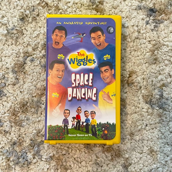 Media | 525 The Wiggles Space Dancing Vhs Tape | Poshmark